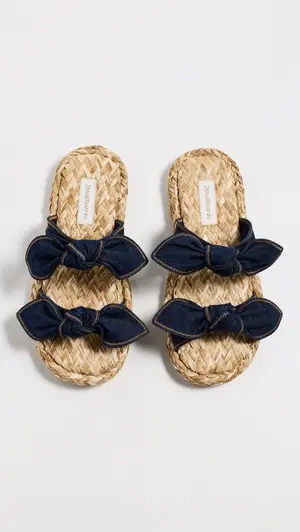Zimmermann Carousel Slides - Denim