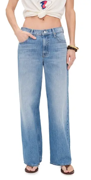 MOTHER Tapered Wide Leg Jeans
