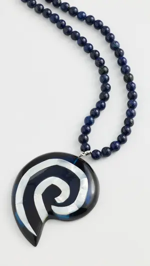 JULIETTA Alma Shell Pendant Necklace