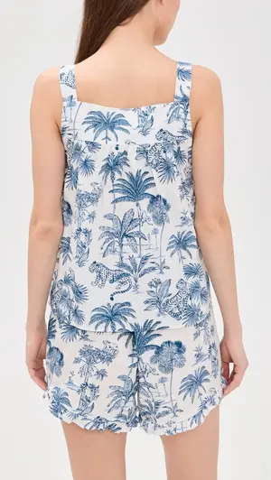 PRINTFRESH Back To Bed Short Pajama Set