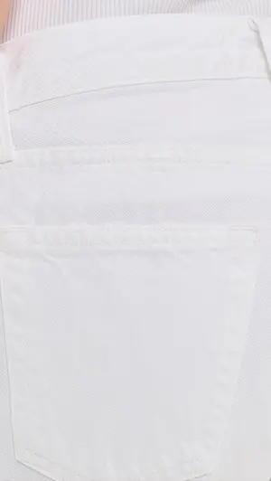AGOLDE Romney Straight Leg Jeans - Marshmallow