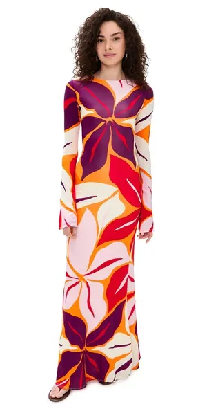 Cala De La Cruz Floral Dresses