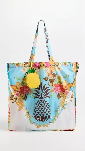 Farm Rio Packable Pineapple Fruit Bag