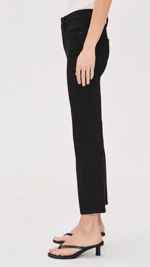 Good American Never Fades Good Petite Straight Jeans