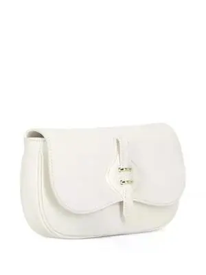 COCCINELLE Grained Leather Shoulder Bag