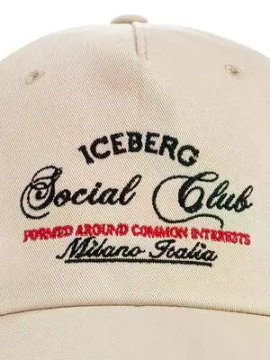Iceberg Logo-embroidered Baseball Cap