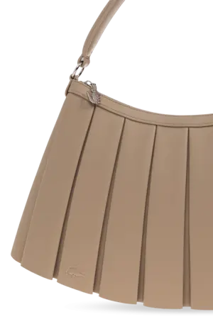 Lacoste Runway Lenglen Large Shoulder Bag - Beige