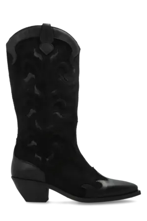 ALLSAINTS Suede Heeled Boots