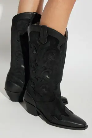 ALLSAINTS Suede Heeled Boots
