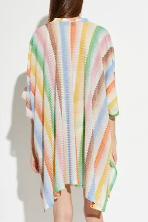 Missoni Patterned Poncho