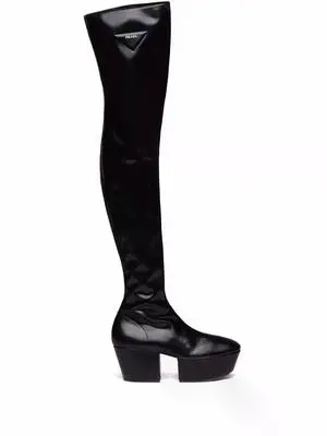 Prada Thigh-high Platform Boots