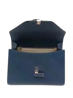 VALEXTRA Iside Top-handle Tote - Blue