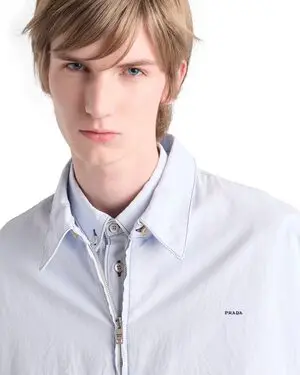 Prada Chambray Shirt - Light Blue