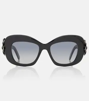 Dior Square Sunglasses - Black