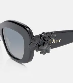 Dior Square Sunglasses - Black
