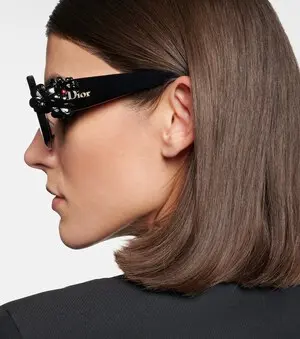 Dior Square Sunglasses - Black