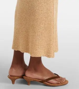 BANANHOT Nico Sequined Maxi Dress