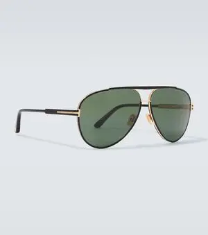 TOM FORD Aviator Sunglasses - Black