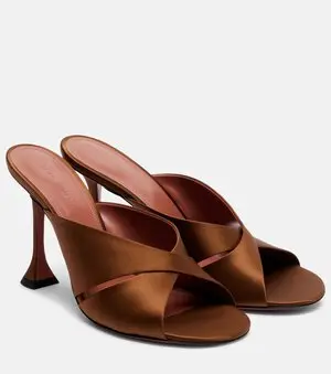 Amina Muaddi Mule Sandals For Women