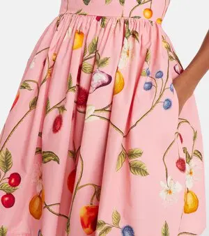 Agua Bendita Barbara Printed Cotton Minidress