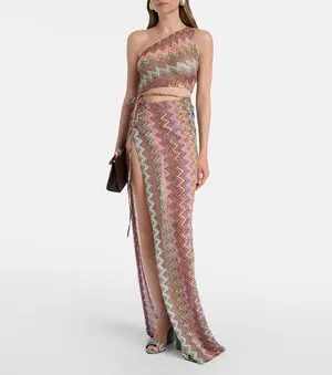 Missoni Julia Zigzag Lamé Wedges