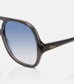 Chloé Salomé Aviator Sunglasses