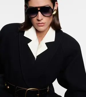 Chloé Salomé Aviator Sunglasses