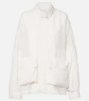 Women's White Oversized Jackets