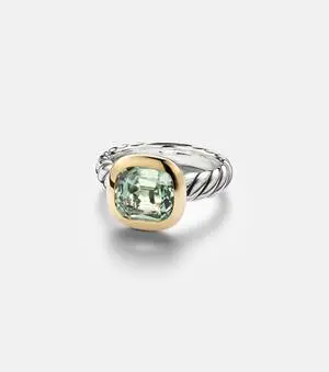 David Yurman Dy Mercer Prasiolite Ring - Silver