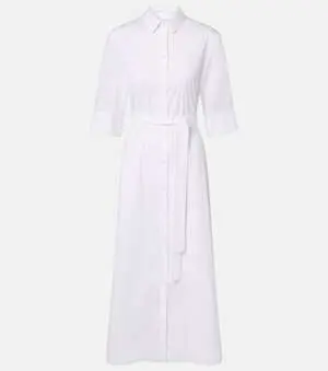 Printed Maxi Dresses with Detachable Belt