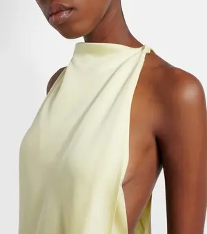 Sportmax Dolmen Satin Gown