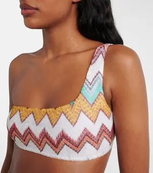 Missoni Zigzag Lamé Bikini - Multicoloured