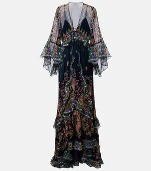 Etro Metallic Evening Dresses