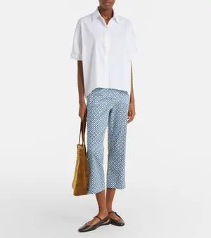 Max Mara Pittura Cotton-blend Shirt