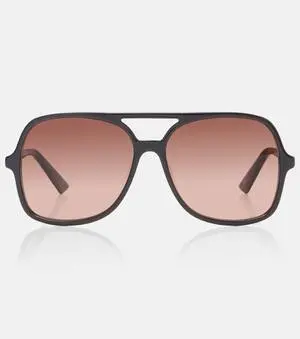 Chloé Judy Aviator Sunglasses - Grey