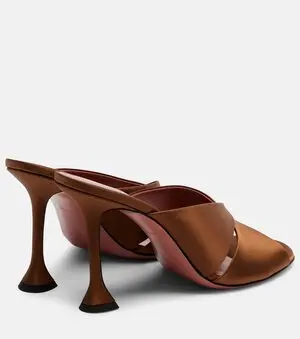 Amina Muaddi Salma Satin Mules