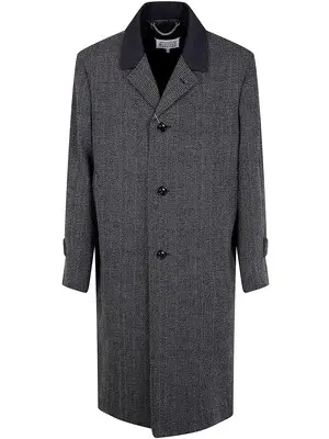 MAISON MARGIELA Tailored Coat - Gray