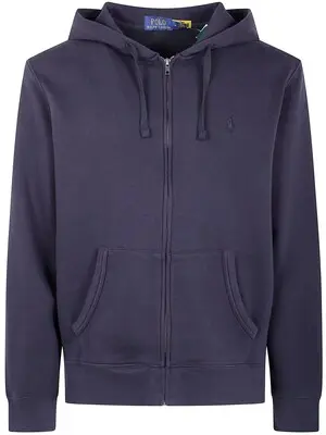 Polo Ralph Lauren Long Sleeve Fleece Zip-up - Black