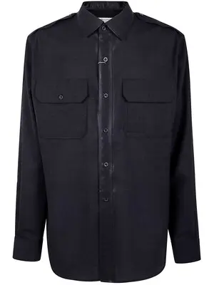 MAISON MARGIELA Long Sleeves Shirt - Gray