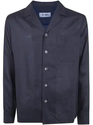 Y-81 Long Bowling Shirt - Black