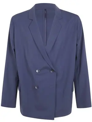 PT TORINO Double Breasted Jacket - Blue