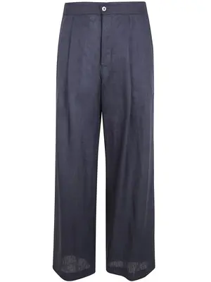 Y-81 Wide Leg Pleated Trousers