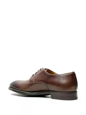 Magnanni Leather Lace-up Shoes - Brown