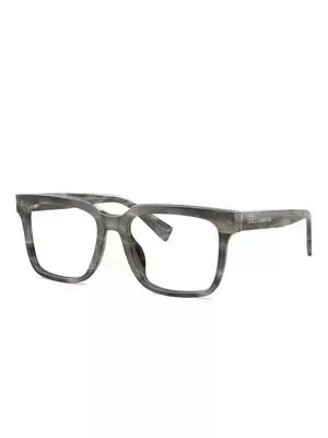 Dolce & Gabbana Square-frame Eyeglasses - Grey