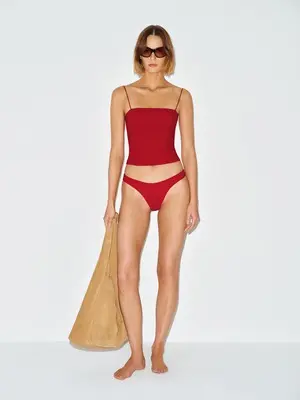 Reformation Scoop Neck Bikini Tops