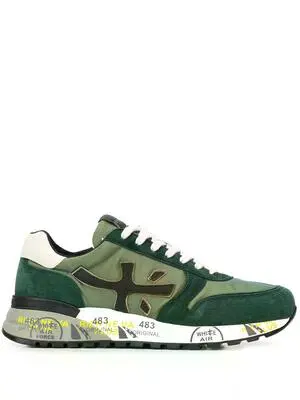 Premiata Mick Low Top Sneakers - Green
