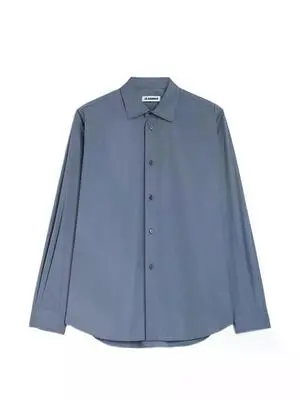 JIL SANDER Button Long-sleeve Shirt - Blue