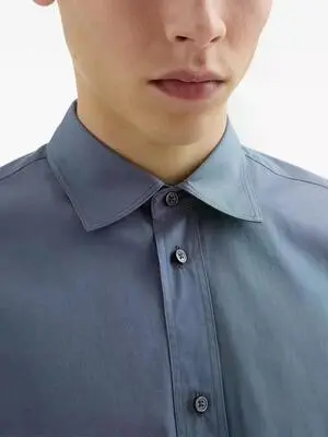 JIL SANDER Button Long-sleeve Shirt - Blue