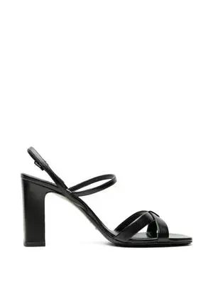 JIMMY CHOO Elsy Block Heel 85 Nappa Leather Sandals