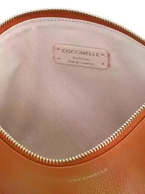 COCCINELLE Grained Leather Clutch